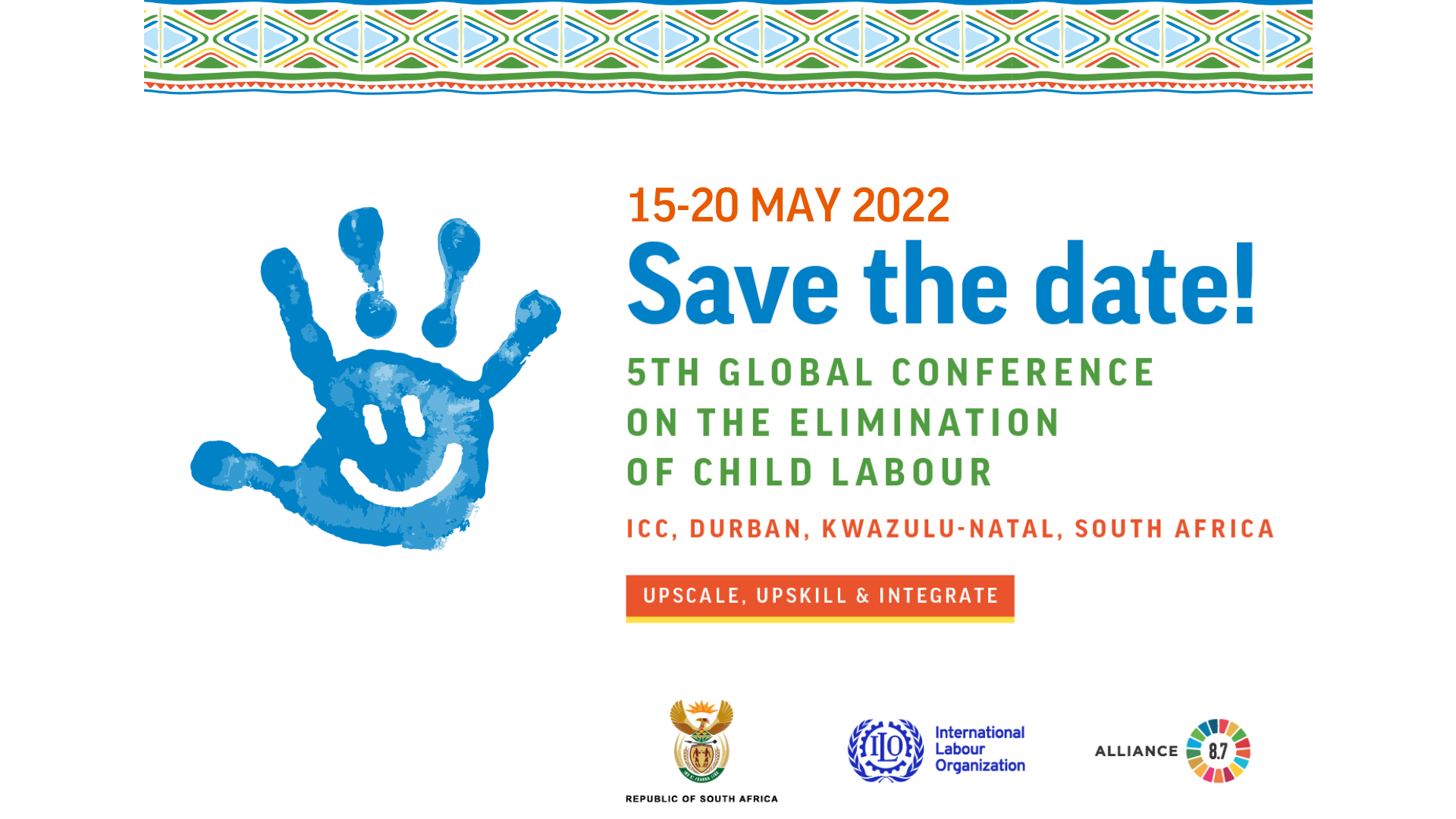 Save the date - International Year for the Elimination of Child Labour